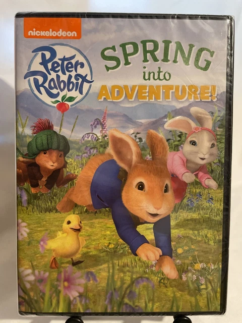 PETER RABBIT SPRING Into Adventure! DVD 2014 Nickelodeon NEW SEALED $7. ...