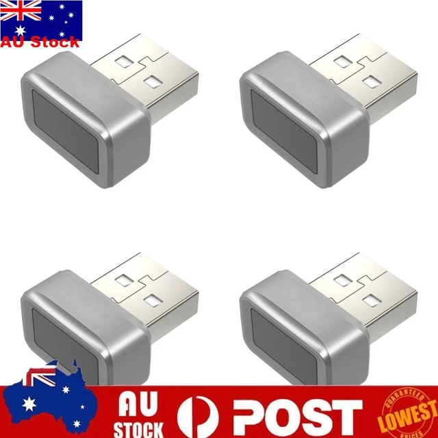 USB FINGERPRINT KEY Reader FIDO U2F Windows Hello Mini Fingerprint ...