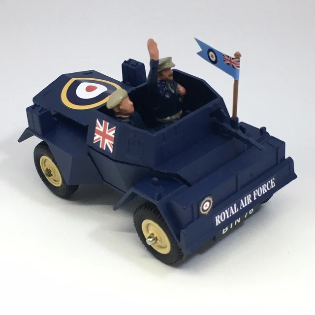 BRITAINS DEETAIL BRITISH RAF Daimler Scout Car WW2 Conversion! Made UK ...