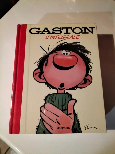 L INTEGRALE DOS Rouge Gaston Lagaffe Par Franquin Dupuis Neuf Sous ...