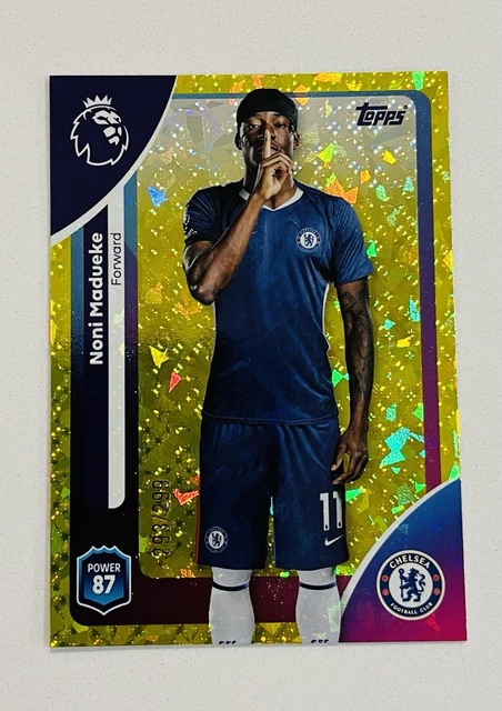 TOPPS PREMIER LEAGUE 2026 Noni Madueke /299 Numbered Parallel Chelsea £0.99 - PicClick UK