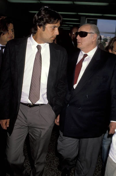 MARLON BRANDO & Christian Brando 1990 Old Photo 2 EUR 6,53 - PicClick FR