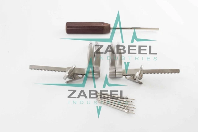 CASPAR VERTEBRAL BODY Distraction Set with screws Orthopedic ...