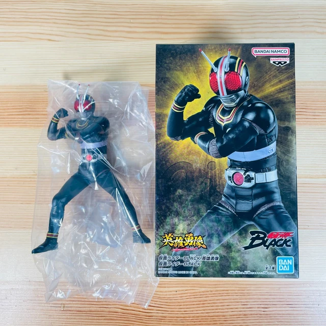 BANPRESTO BANDAI SPIRITS Masked Kamen Rider Black Hero's Brave Statue ...