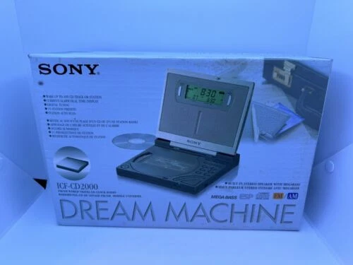 SONY ICF-CD2000 DREAM Machine AM FM World Travel CD Clock Radio $68.99 ...