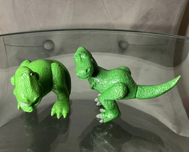 TOY STORY REX the T-Rex Dinosaur Figure Disney Pixar Toys X2 £7.00 ...