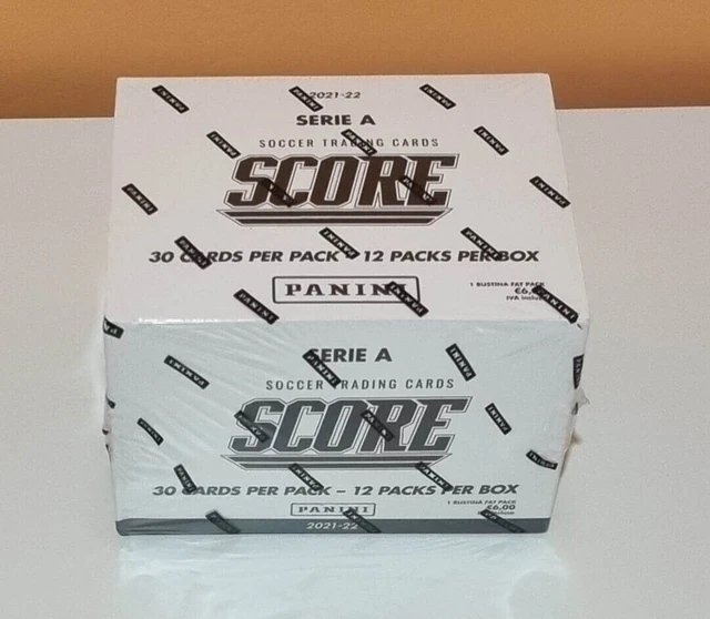 BOX PANINI SCORE 2021-22 Serie A Fat Pack Sealed EUR 129,99 - PicClick FR