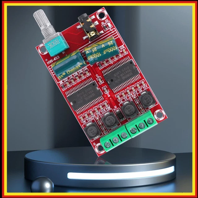 SCHEDA AMPLIFICATORE AUDIO Digitale 20W+20W Amplificatore Scheda Stereo ...