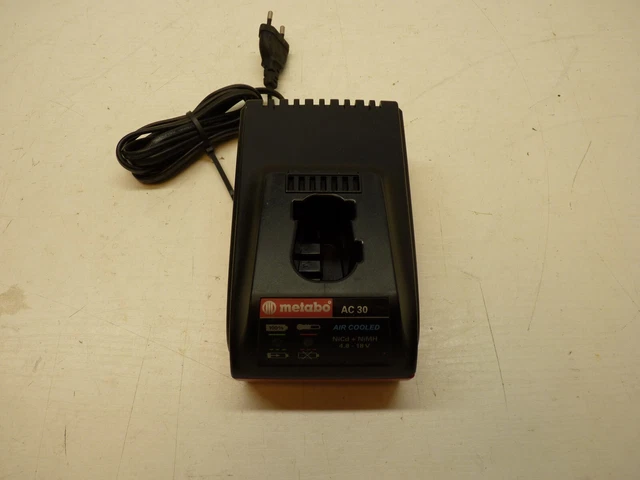 CHARGEUR METABO AC30 AIR COOLED TBE Chargeur de batterie metabo 4,8 18V ...
