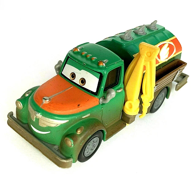 DISNEY PIXAR PLANES Fire Rescue Chug the Fuel Truck Diecast Toy Green ...