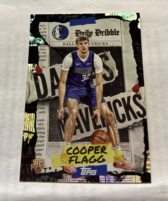 TOPPS NBA 2025/26 Cooper Flagg Daily Dribble Rainbow RC EUR 35,00 ...