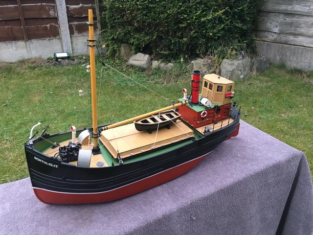 CALDERCRAFT NORTHLIGHT CLYDE Puffer Radio Controlled Scale Model Boat ...