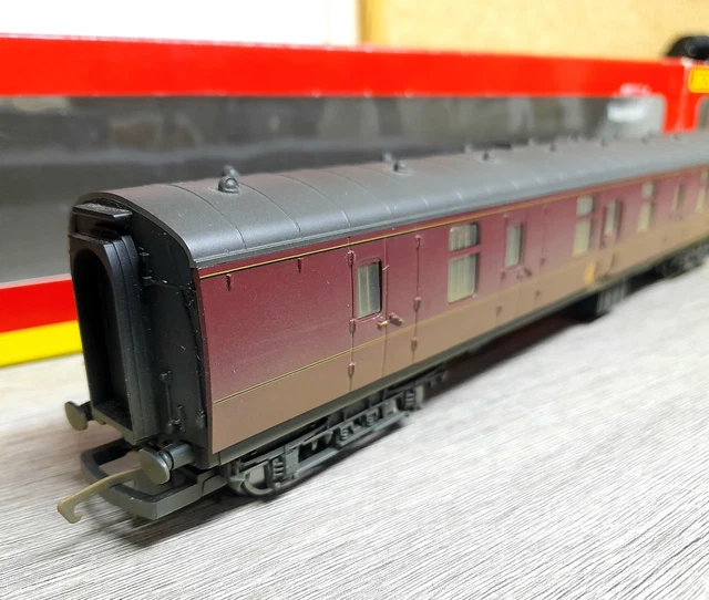 HORNBY R4204A FULL Brake Coach M80855 maroon weathered OO (n) £14.61 ...