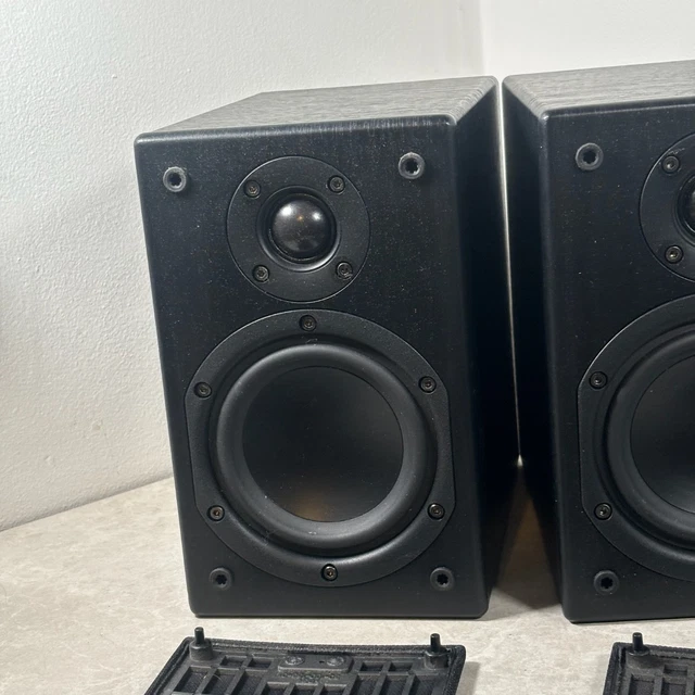 DENON SC-M37' HOME Audio Bookshelf Black Speakers x 2 Sound Hi-Fi used ...