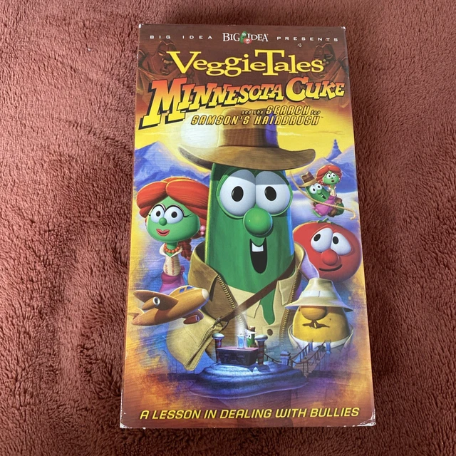 VEGGIETALES MINNESOTA CUKE & Search Samson’s Hairbrush VHS Video Tape ...