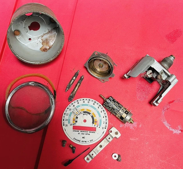 FORDSON DEXTA TACHOMETER / Rev Counter Parts. £19.00 - PicClick UK