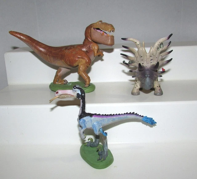 LOT DE FIGURINES Disney Pixar The Good Dinosaur PVC Butch Forrest ...