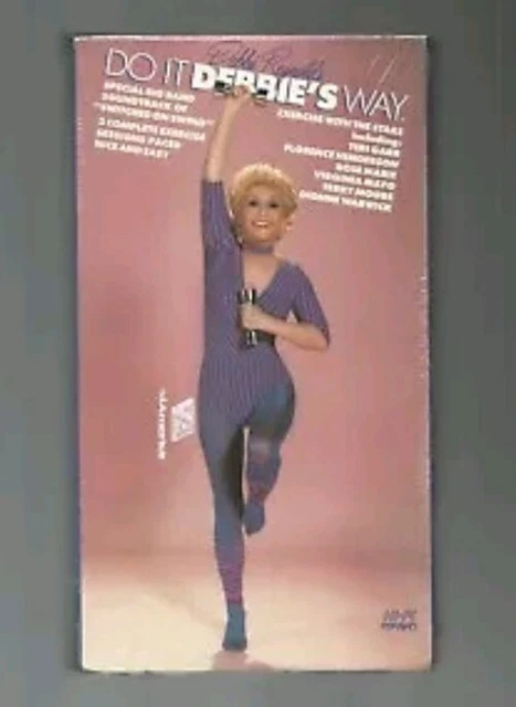 DEBBIE REYNOLDS AEROBICS VHS Do It Debbies Way 1983 Workout Video ...