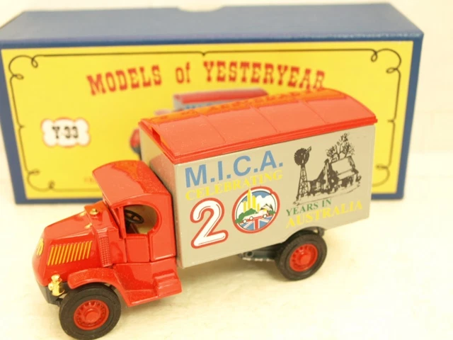 MATCHBOX MICA Y33 Mack Truck,MICA 20 Years,code 2 model. £15.07 ...