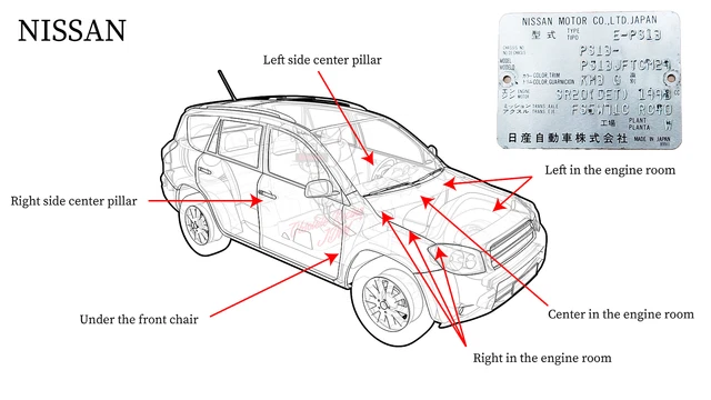 NISSAN GENUINE SKYLINE R32 GTR GTST GTS4 Back Up Reverse Lights LH & RH ...