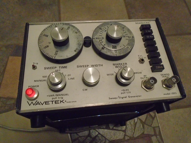 WAVETEK SWEEP/SIGNAL GENERATOR Model 1002 - #1002-200 £70.68 - PicClick UK