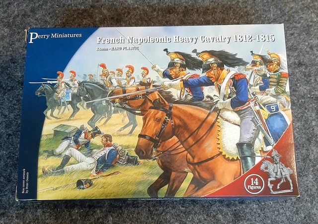 PERRY MINIATURES FRENCH Cuirassier Cavalry Napoleonic War EUR 19,95 ...