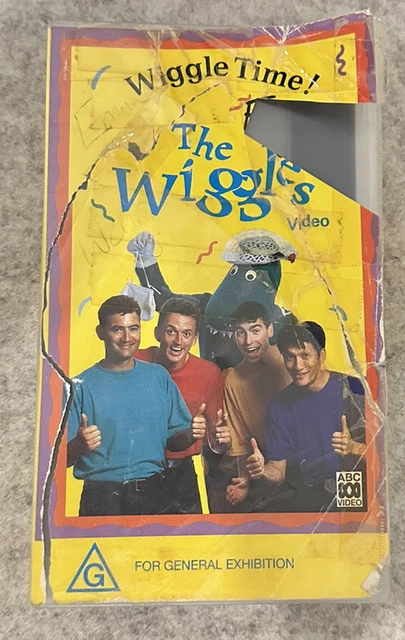 WIGGLE TIME! THE Wiggles VHS Video Tape 1993 Childrens Kids TV Show ...