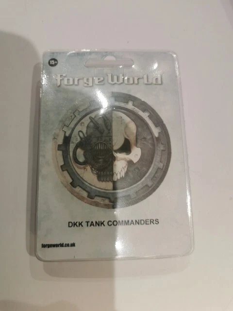FORGEWORLD DEATH KORPS of krieg Tank Commanders £0.99 - PicClick UK