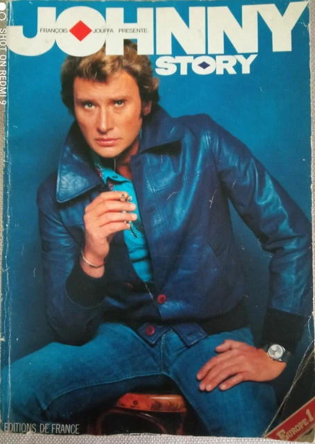 ANCIEN MAGAZINE JOHNNY STORY par François JOUFFA 1975 - JOHNNY HALLYDAY ...