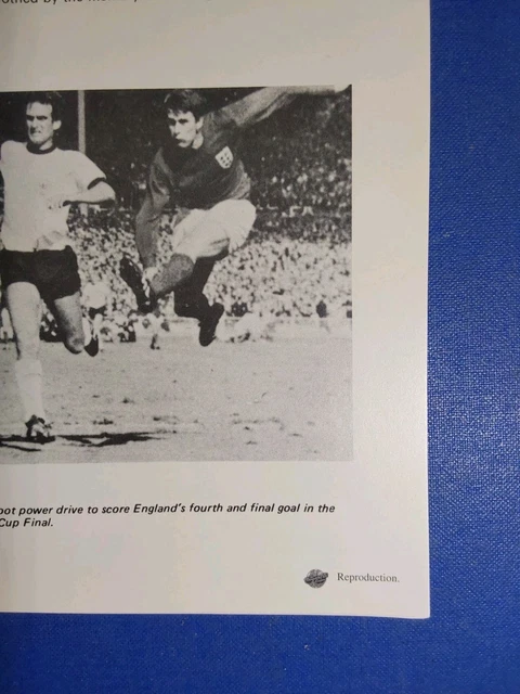 1974 SIR ALF Ramsey England Testimonial Dinner Souvenir Brochure Repro ...