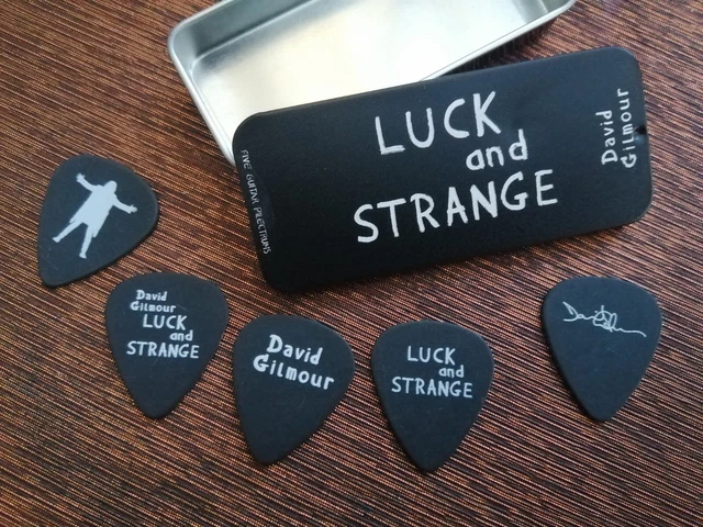 DAVID GILMOUR ~ Luck and Strange 2024 Tour ~ 5 Piece Dunlop Guitar Pick ...