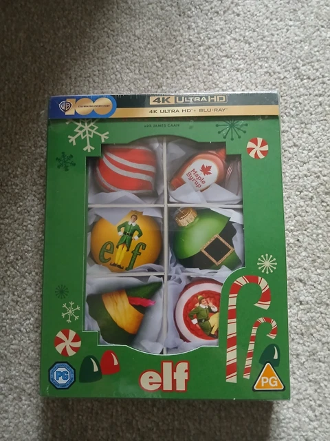 ELF 20TH ANNIVERSARY Collectors Limited Edition 4K UHD Blu Ray Steelbook £34.00 - PicClick UK