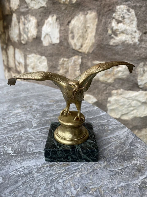 PORTE MONTRE GOUSSET ancien Aigle En Bronze EUR 99,00 - PicClick FR