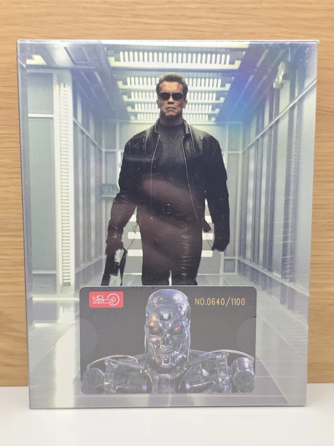 HDZETA GOLD TERMINATOR 3 Lenticular-Fullslip Blu-ray WEA Steelbook Neu ...