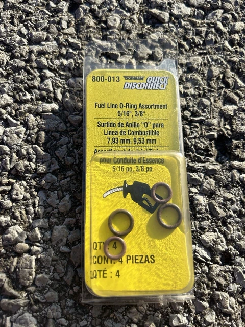 DORMAN 800-013 FUEL Line O-Ring Seal Rings 5/16" , 3/8" $19.59 ...