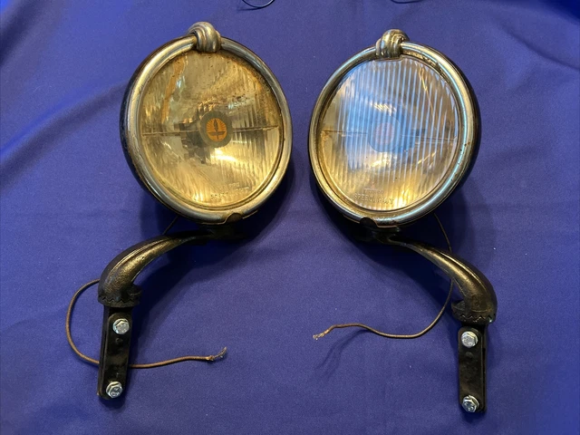 TRIPPE SENIOR SPEEDLIGHT Vintage Fog Driving Lights W-Levels Working ...
