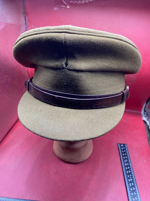 ORIGINAL WW2 BRITISH Army Officers Service Dress Cap and Leather ... ORIGINAL WW2 BRITISH Army Officers Service Dress Cap and Leather ...