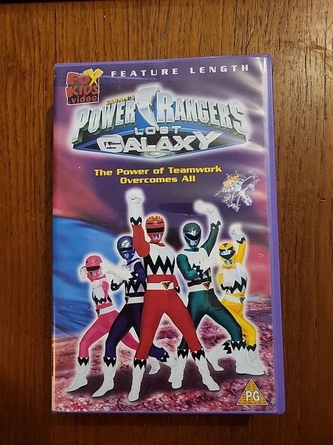 POWER RANGERS LOST Galaxy - The Power Of Team Work Overcomes All (VHS ...