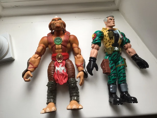 SMALL SOLDIERS 12 Inch Action Figures, Major Chip Hazard And Archer. £ ...