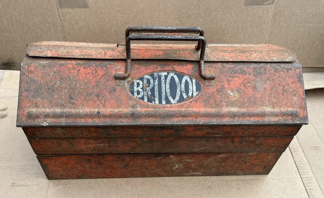 CLASSIC BRITOOL MECHANICS cantilever tool box with tray. £45.00 ...
