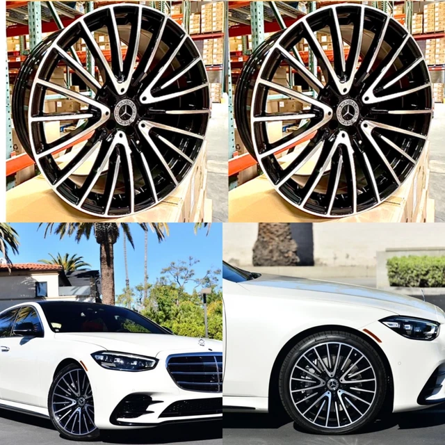 MERCEDES BENZ 2024 19 Inch Rims Wheels New Set4 19/8.5 E300 E350 Amg ...
