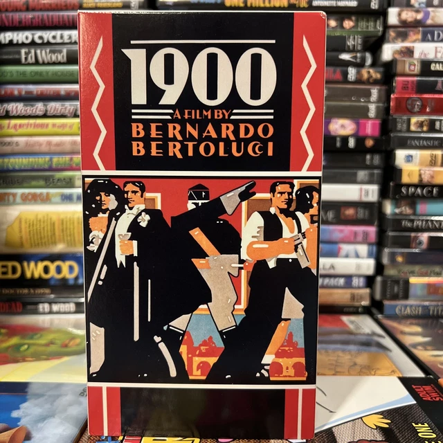 1900 VHS ROBERT De Niro Gerard Depardieu Donald Sutherland 1976 ...
