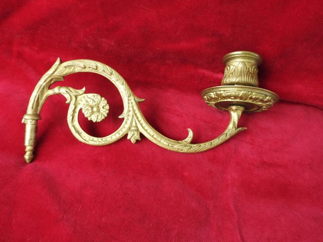 ANCIEN BOUGEOIR DE Piano Mural Applique en Bronze Chandelier Candélabre ... ANCIEN BOUGEOIR DE Piano Mural Applique en Bronze Chandelier Candélabre ...