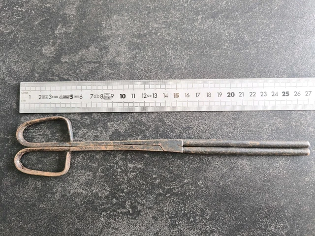 ANCIEN FER À Friser Outil de Métier Coiffeur EUR 5,00 - PicClick FR