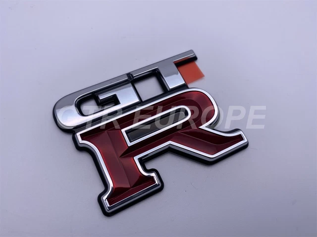 NISSAN SKYLINE R34 Gtr Gt-R Genuine Rear Badge Logo Emblem Bnr34 Jdm ...