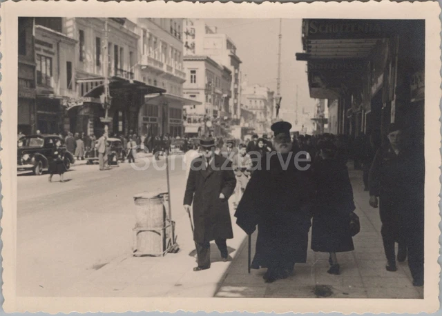 FOTO, PRIESTER AUF Hauptstraße in Athen Griechenland, 1942 (MJ-112) EUR ...