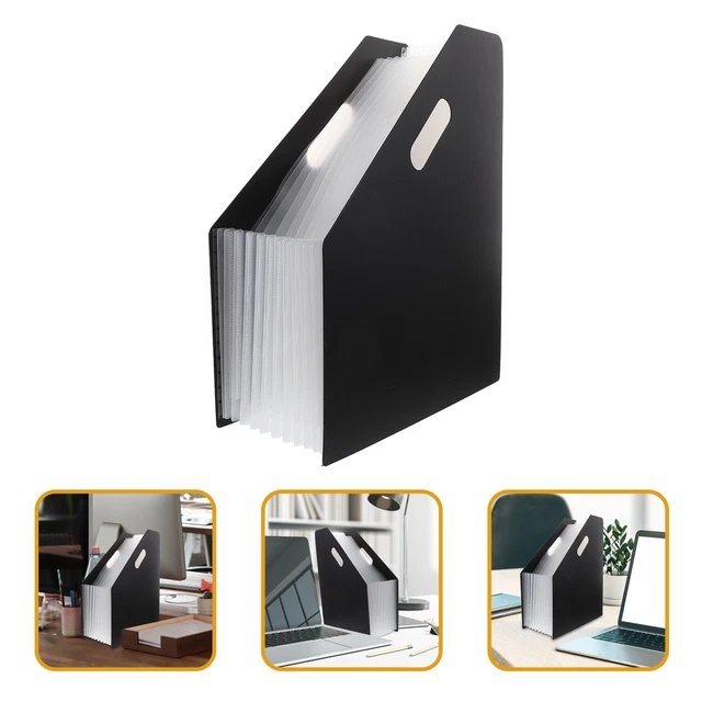 DOCUMENT ORGANIZER ORGANISER Accordion Standing File Plastic Folder $21 ...