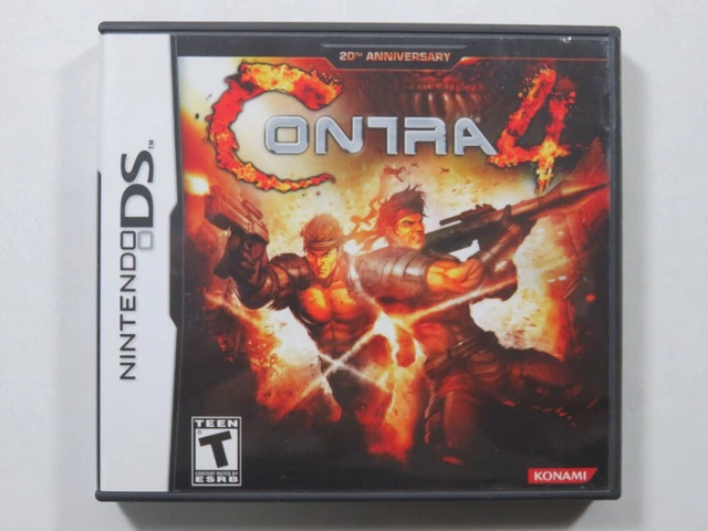CONTRA 4 20TH Anniversary Nintendo Ds (Nds) Usa Occasion EUR 89,59 ...