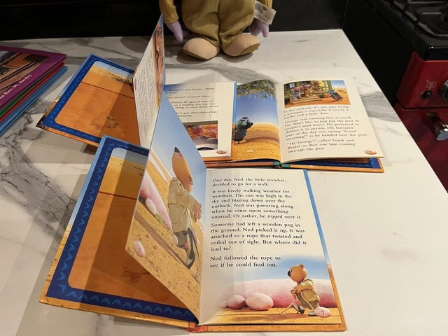 CBEEBIES KOALA BROTHERS Plush FRANK & 3 X Books £9.99 - PicClick UK