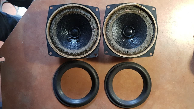 IMF SUPER COMPACT mid range speaker drivers with new replacement ...